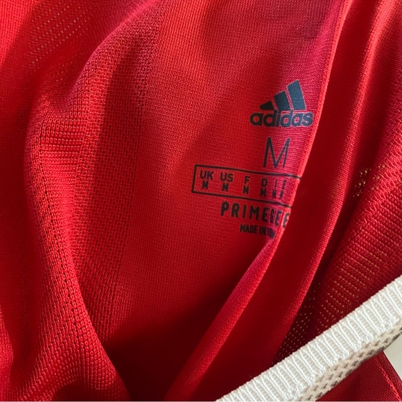 adidas | Shirts | Adidas Manchester United Home Authentic Soccer Jersey ...